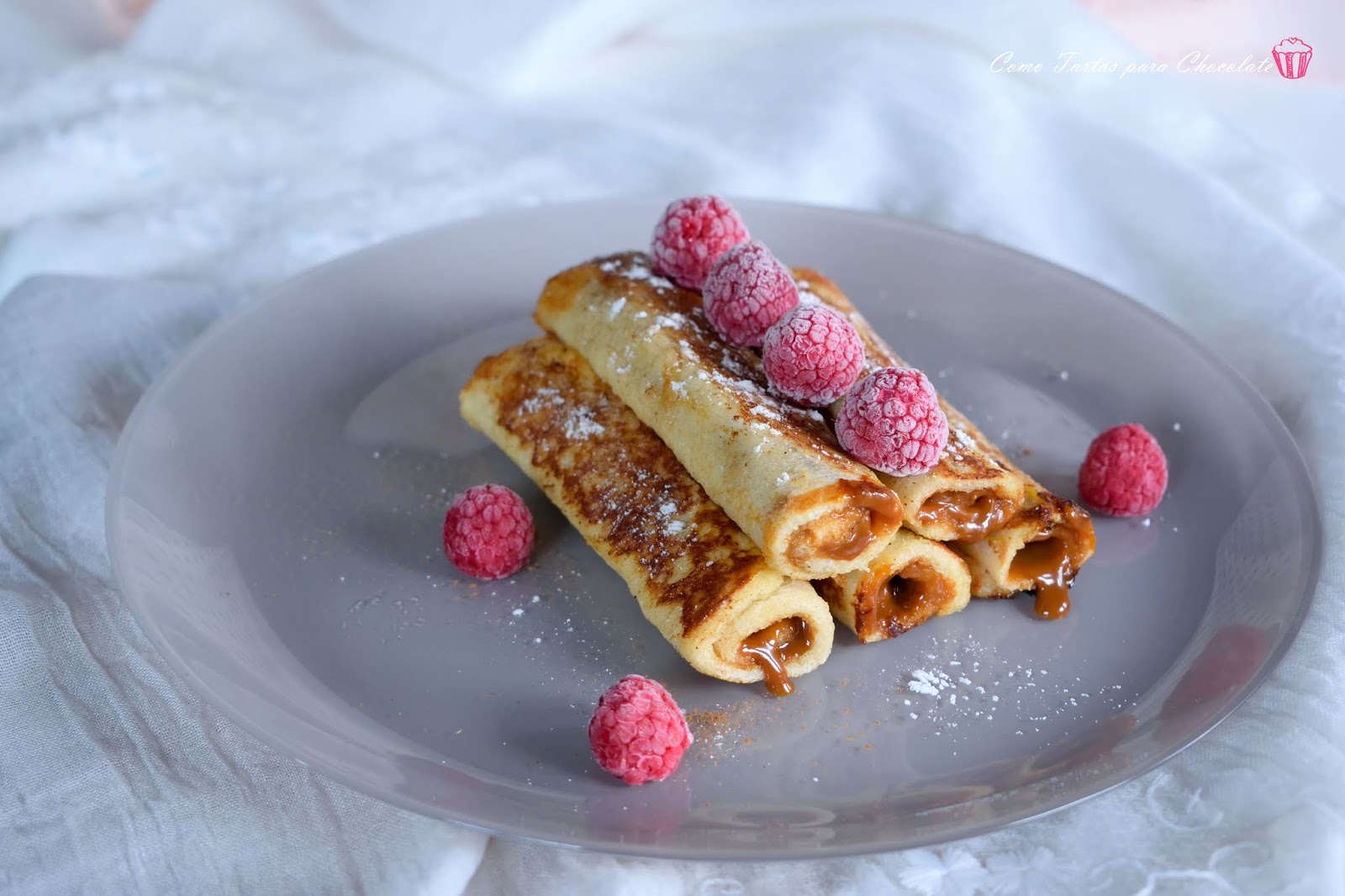 Tostadas francesas de Dulce de Leche - Como Tartas para Chocolate