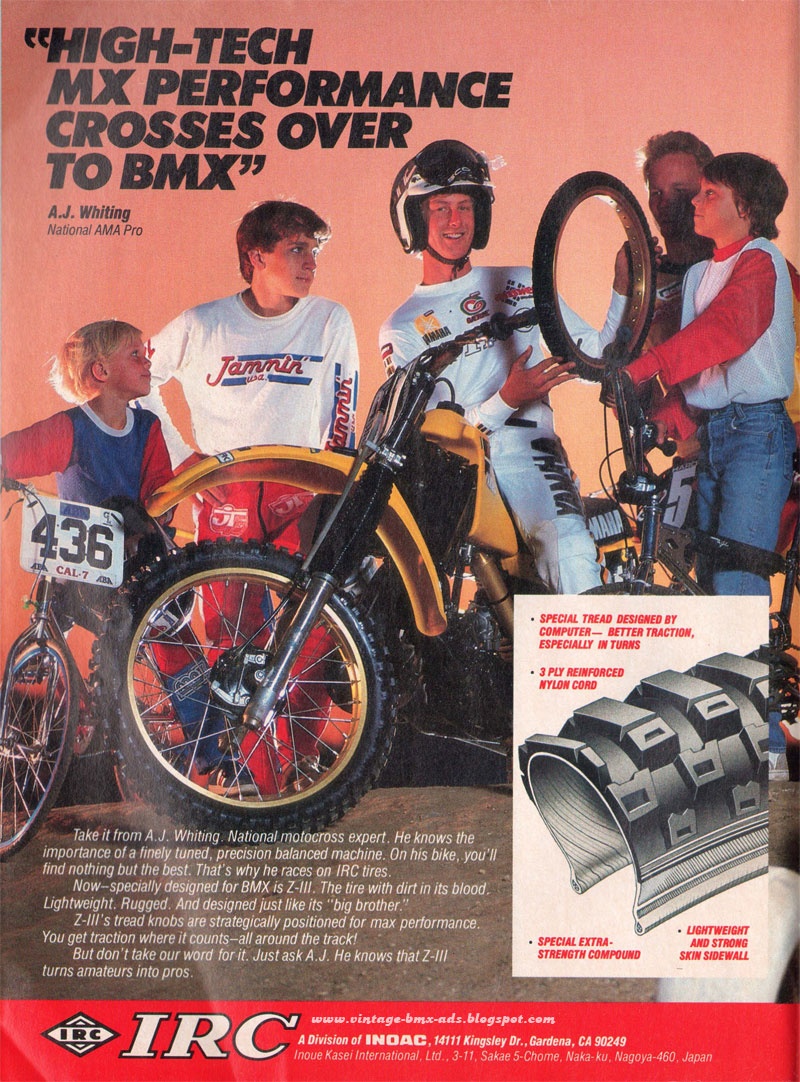 Vintage BMX Ads: August 1984
