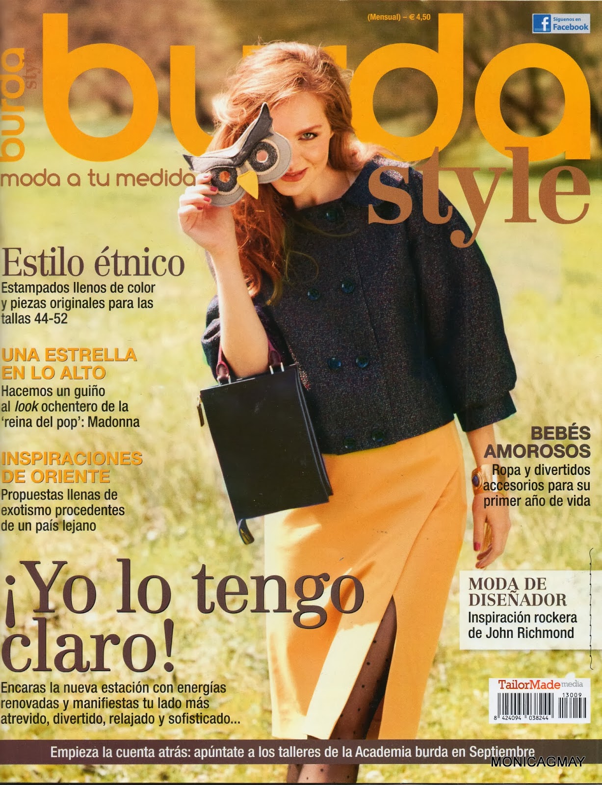 COSTURA, MODA Y LO QUE CAIGA: BURDA 09/13