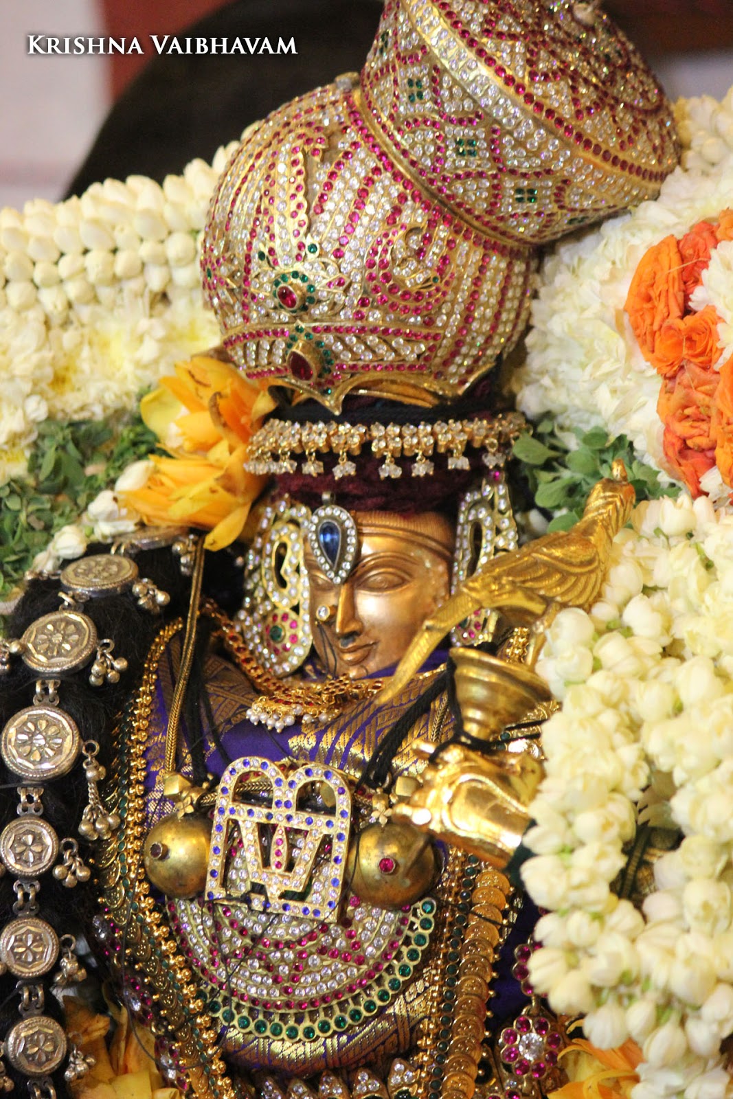 Krishna Vaibhavam: Sri Madahava Perumal Sayana Thirukolam in Aandal's ...