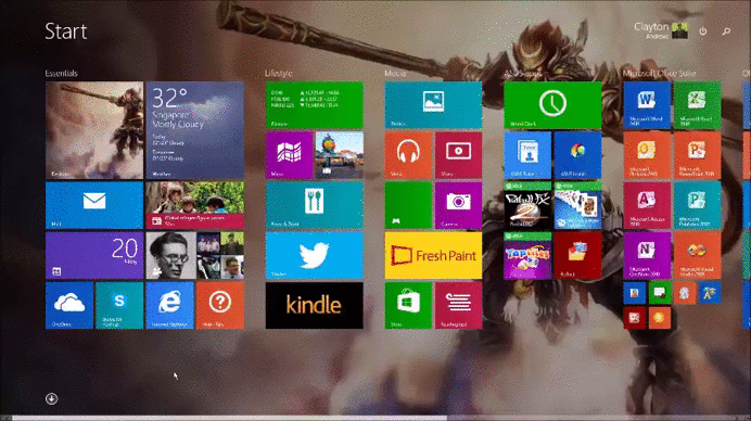 Braving Windows 8 (and Beyond): Using the Start Screen