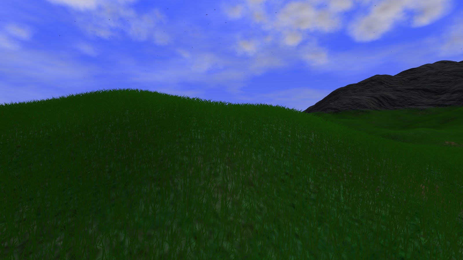 3DWorld: Fields of Grass to the Horizon
