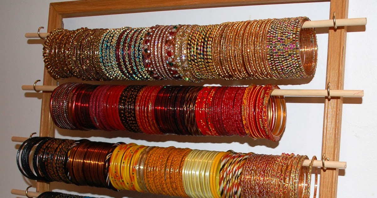 Creative Wishes: Bangle Stand from Picture Frame