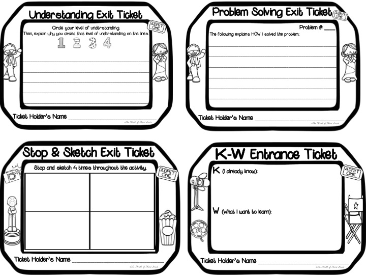 The Best of Teacher Entrepreneurs III: Exit Tickets and Entrance ...