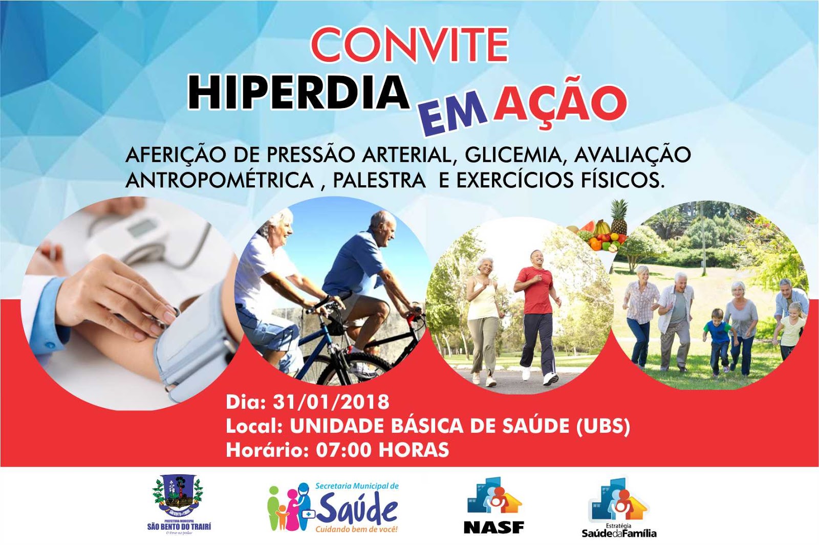 Trairí Agora : SÃO BENTO DO TRAIRÍ: Secretaria Municipal de Saúde ...