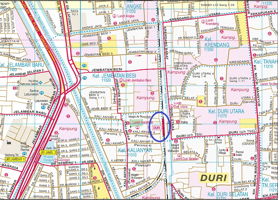INFO JAKARTA: STASIUN KERETA API DURI, JAKARTA