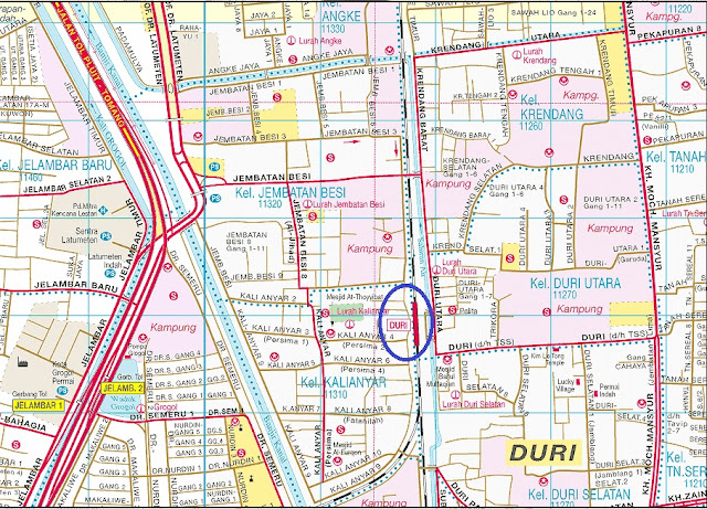 INFO JAKARTA: STASIUN KERETA API DURI, JAKARTA
