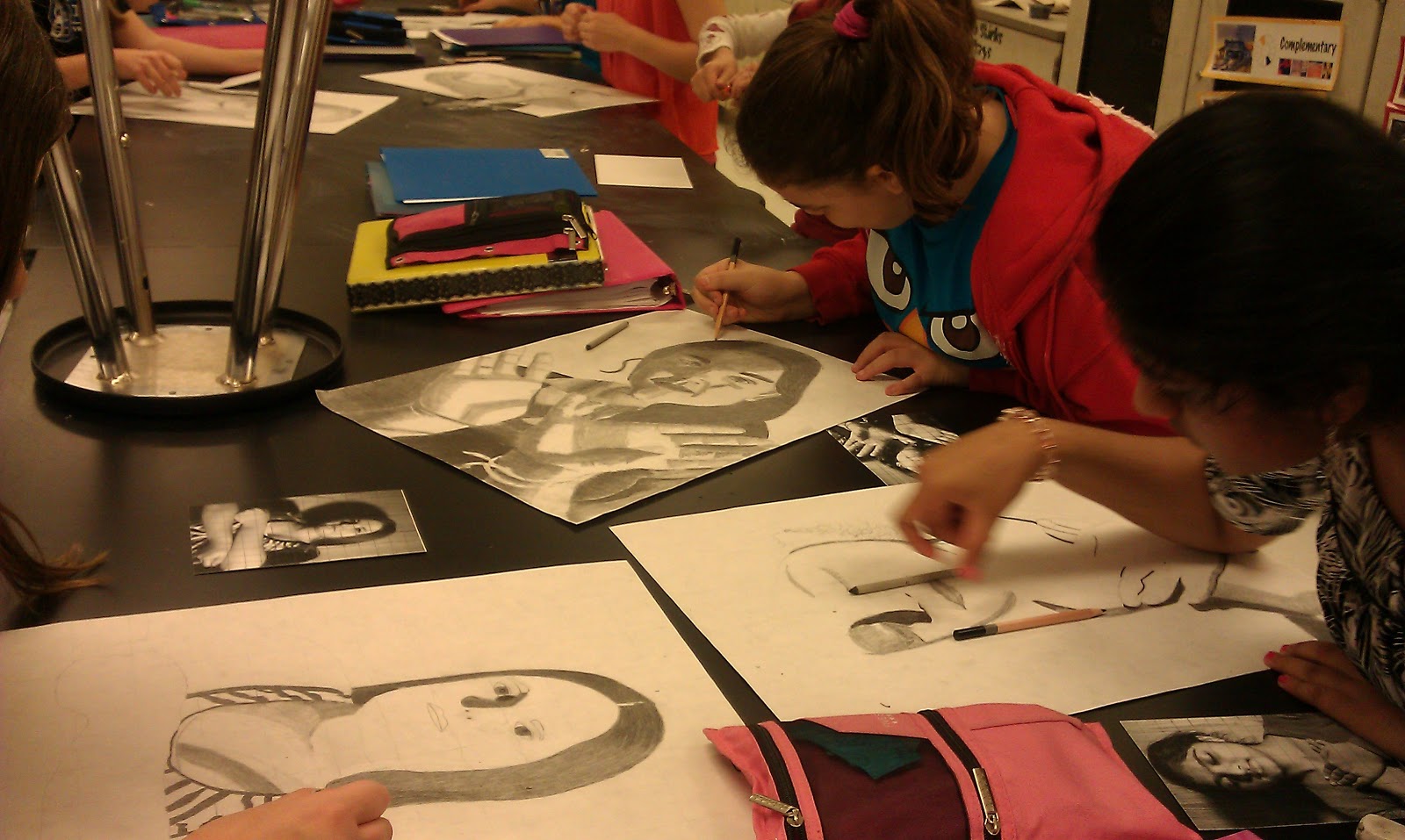 Art with Mrs. Kennedy: 8th Grade Drawing- Self-Portrait