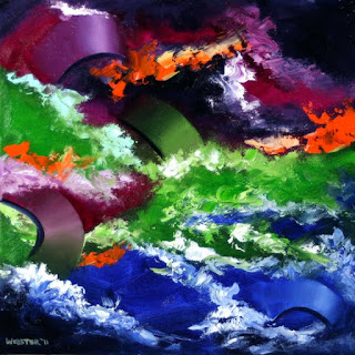 Daily Painters of California: Mark Webster - Abstraction 4 - Abstract ...