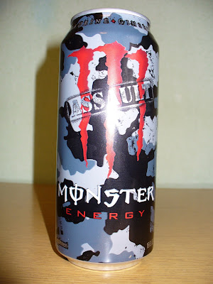World of Energy Drinks: Cans from my Collection #1 Monster Assault old camo