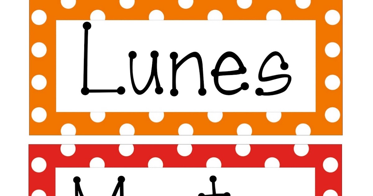 SGBlogosfera. María José Argüeso: DÍAS DE LA SEMANA / DAYS OF THE WEEK