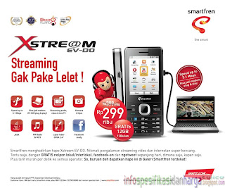 Harga Smartfren Xstre@m Hp Modem EV-DO Terbaru 2012 | Info Harga dan ...
