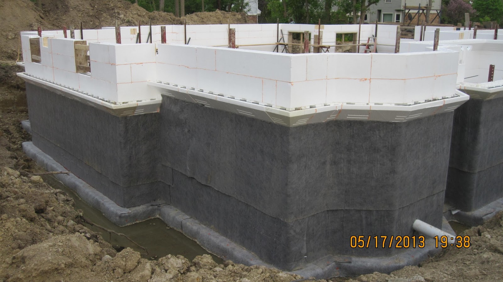 Energy Efficient Building Network: Waterproofing Membrane Installerd On ...