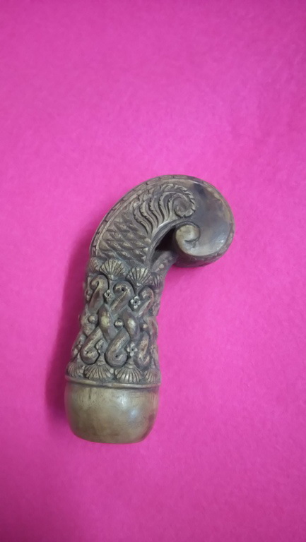 Hendle Keris Ukir Dimaharkan | Keris Pusaka