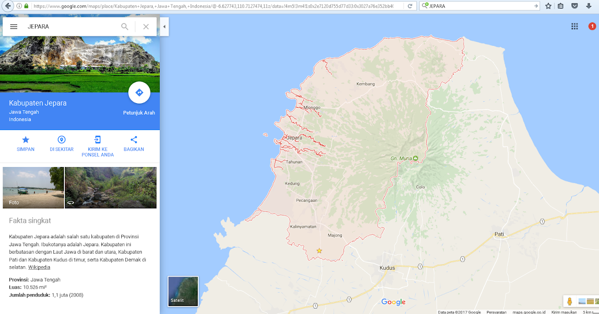 Letak Geografis Jepara
