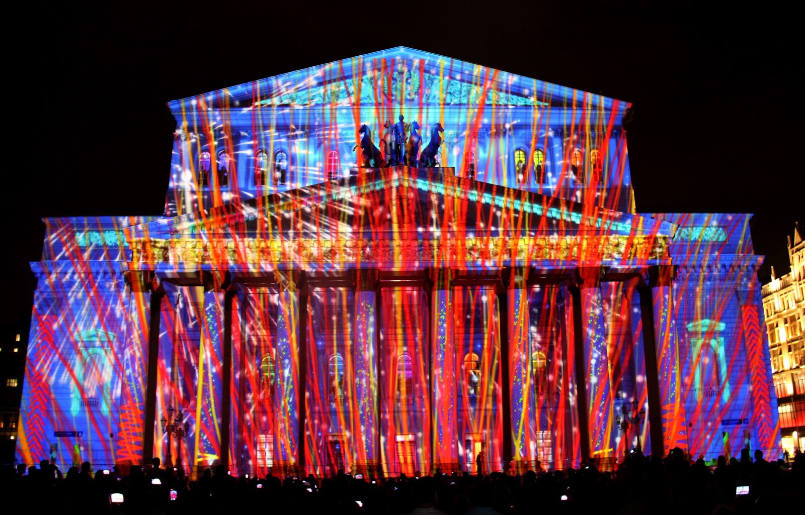Chandrakanth Rajapure: 3D projection Mapping on the Bolshoi Theater ...