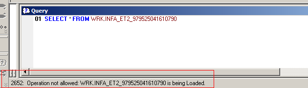 Informatica Solutions: Query to Access Error Table when Infa Session ...