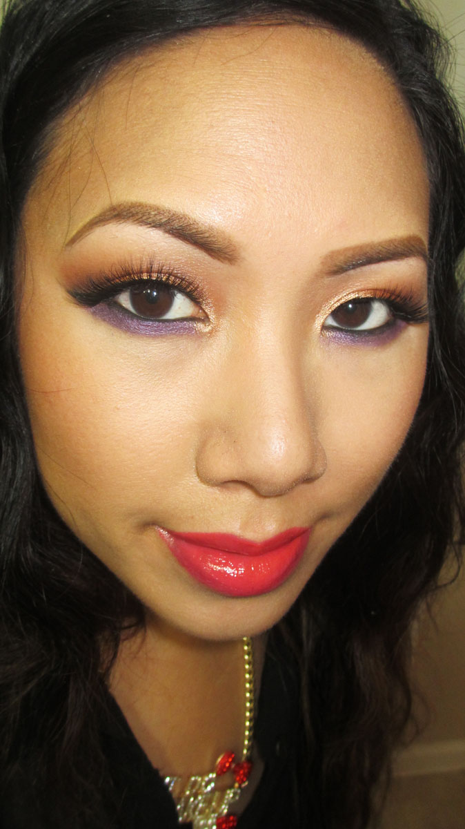 FOTD: Summer Pop of Color to my last Meet-Up | Makeup By RenRen