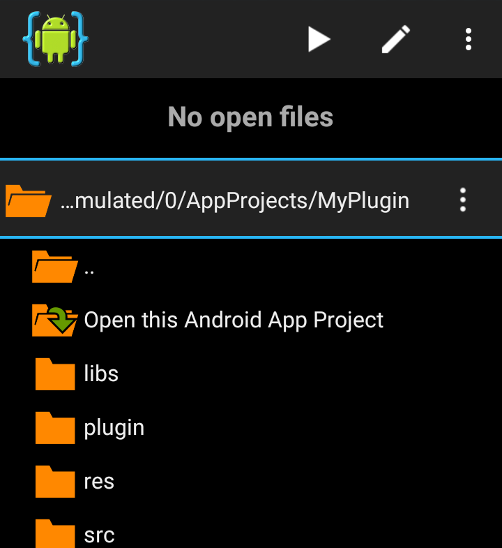 Creating DroidScript Plugins on Mobile with AIDE