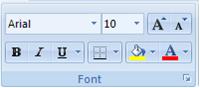 TIC CLASA A X-A: Formatarea textului: font, dimensiune, stil, culoare ...