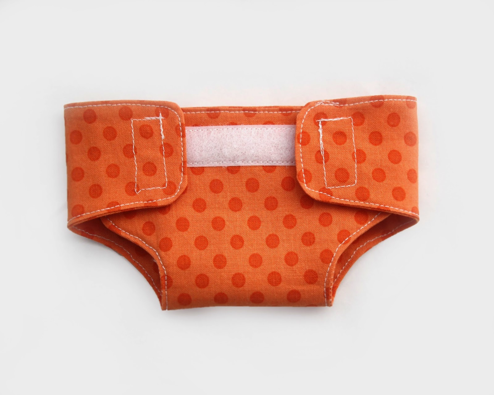 TUTORIAL: Doll Diaper plus Pattern!