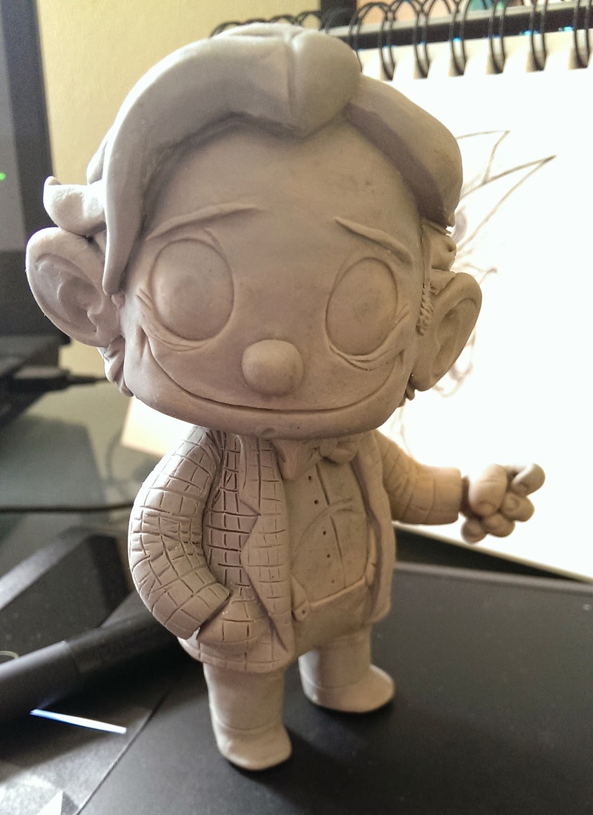 James Crabb- 3d Artist: Doctor Who 'Matt Smith' - 3d Print Ready Model