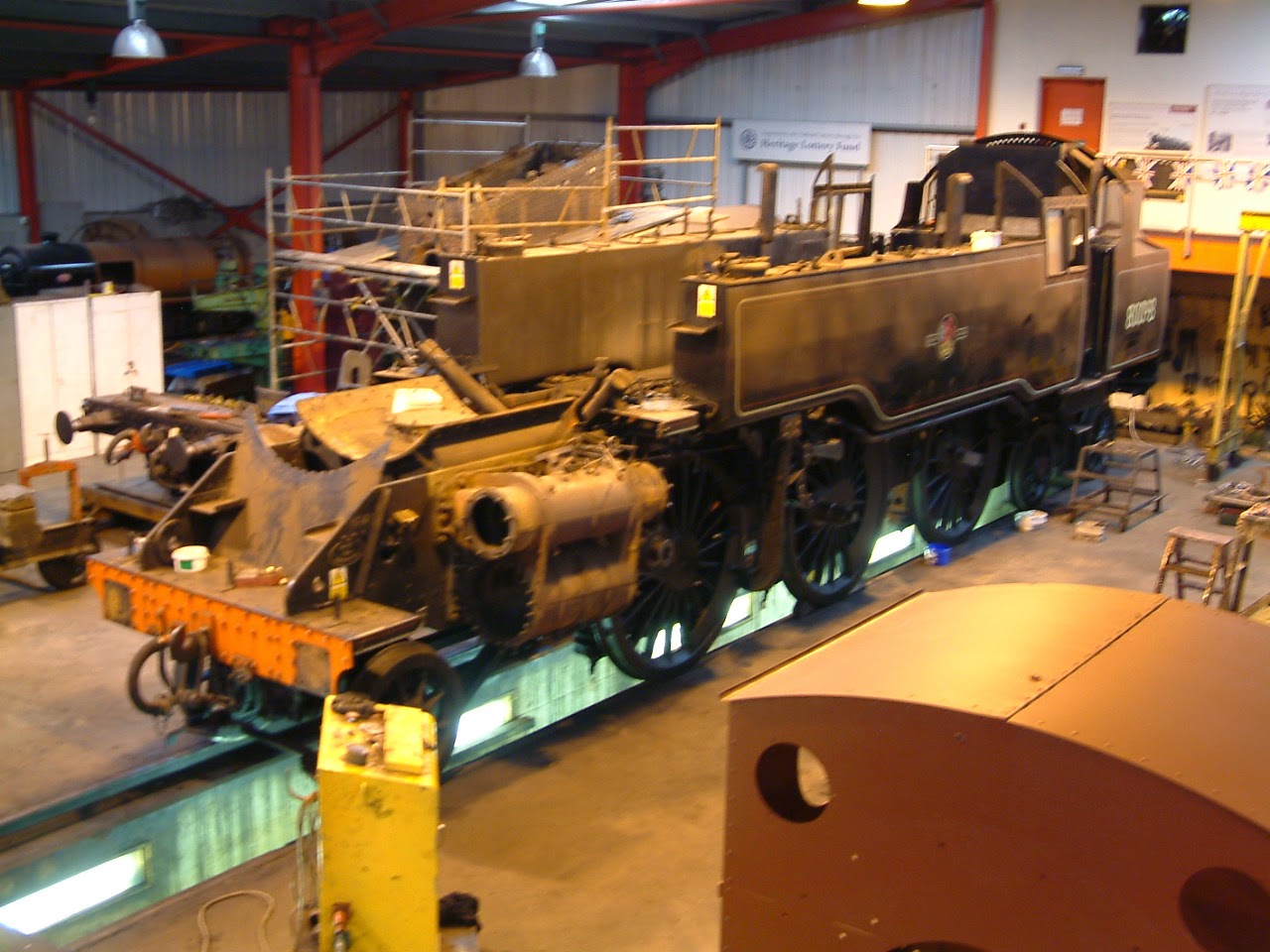 Steam Memories: Princess Royal Class Locomotive Trust workshops