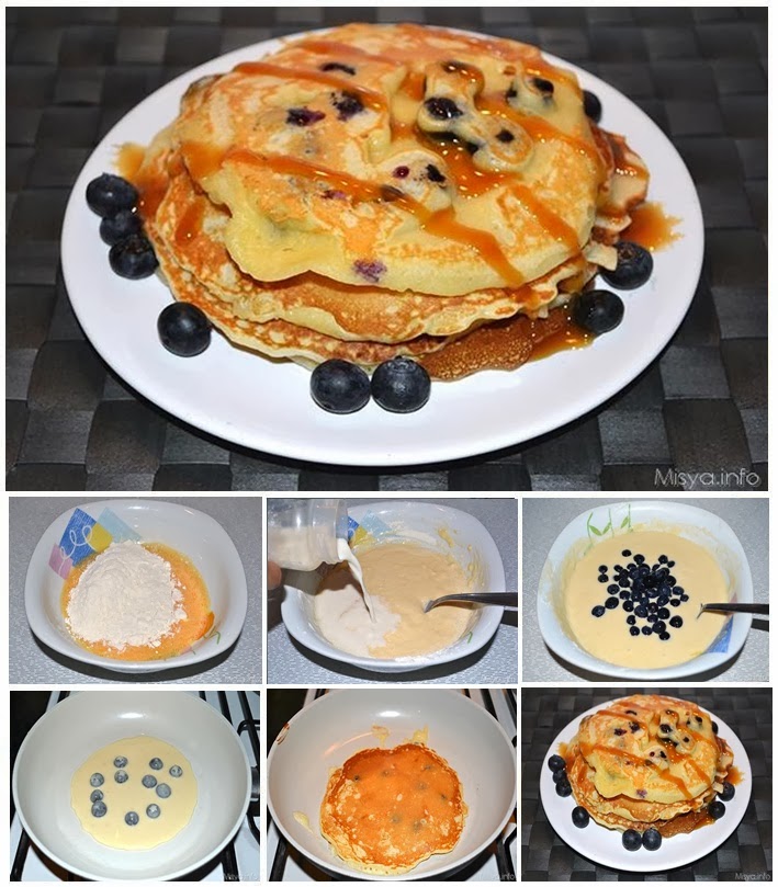 RECETA GATIMI: KREPA ME BORONICE