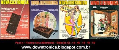 Coleção Revista Nova Eletrônica - 74 exemplares - Exclusivo ~ EletrônicaTWT