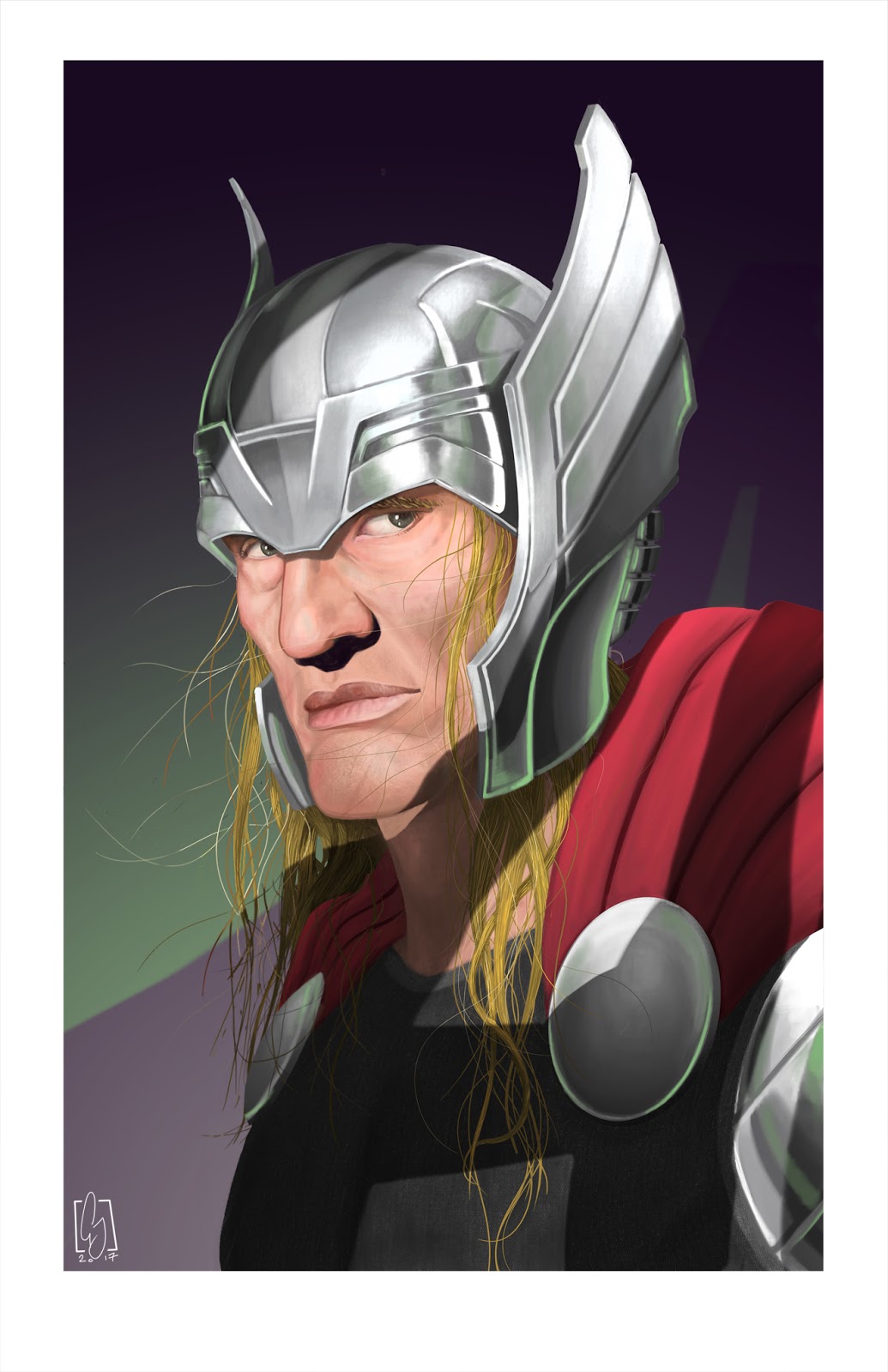 Controlled Doodling - The Art and Sketchings of G J Jary: Thor ...