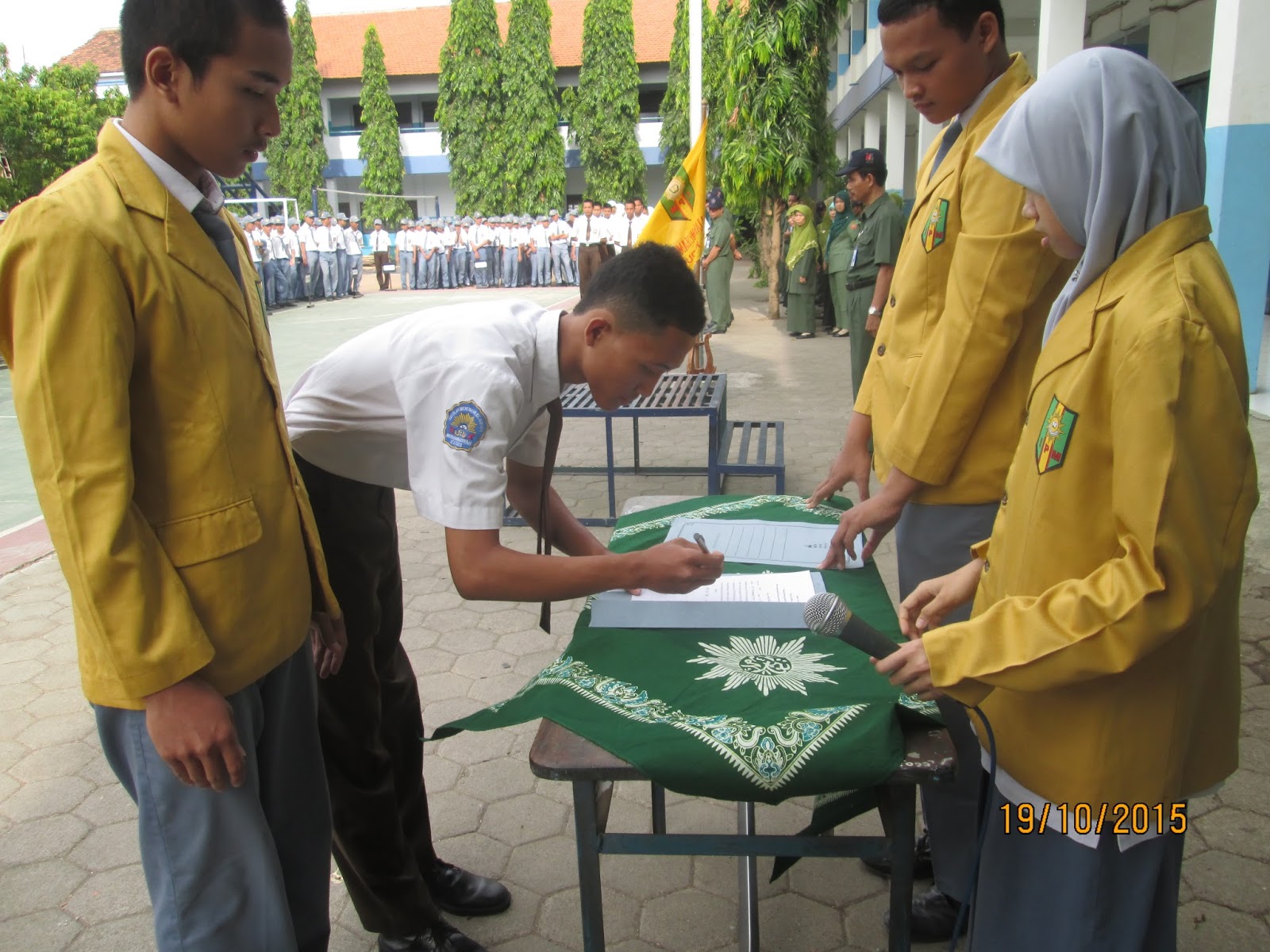 Apel Pelantikan Pengurus IPM SMK Muhammadiyah Kudus Periode 2015/2016 ...