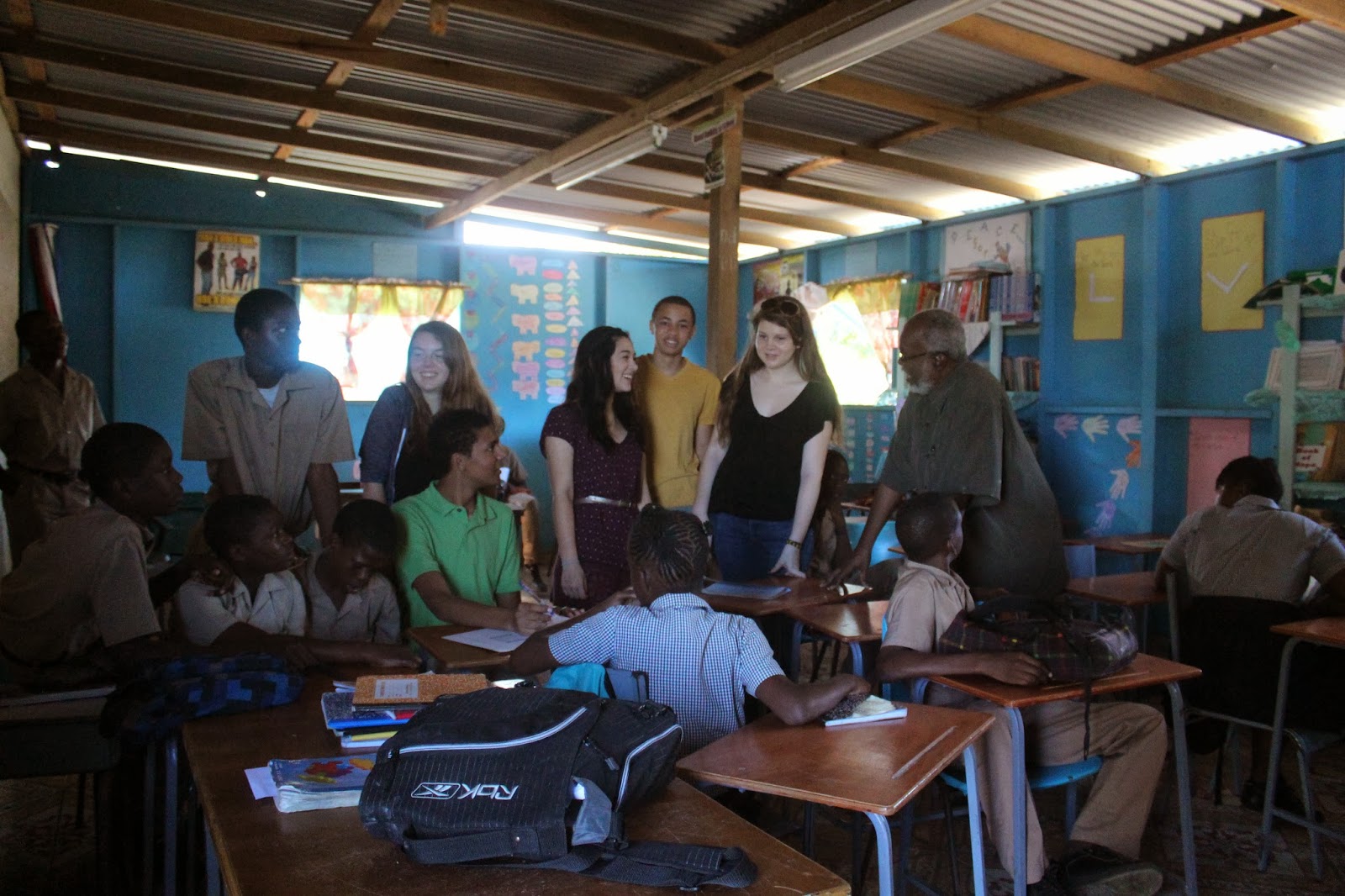 POHS Jamaica Travel Blog 2014: Photos: Falmouth All Age School (1/17/14)