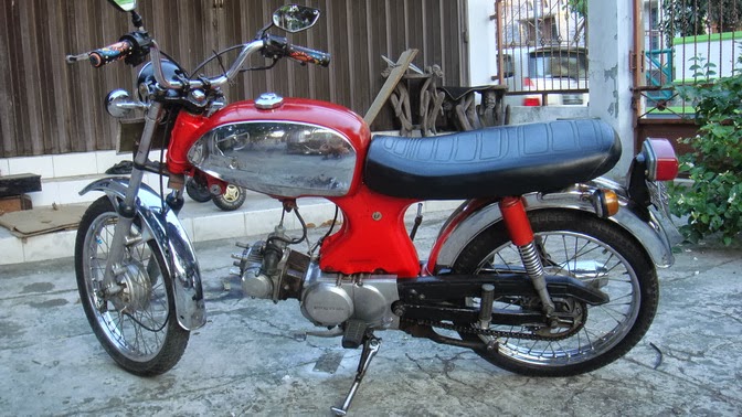 TOKO BARANG ANTIK: Honda S90Z tahun 1971
