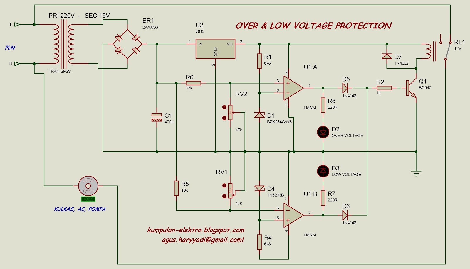 PENGAMAN DROP TEGANGAN DAN TEGANGAN OVER ( OVER AND LOW VOLTAGE ...