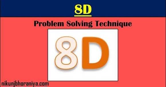 8D Problem Solving Method with Excel Template