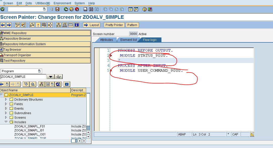 SAP TECH: Basic OO-ALV Report ( SE80 )