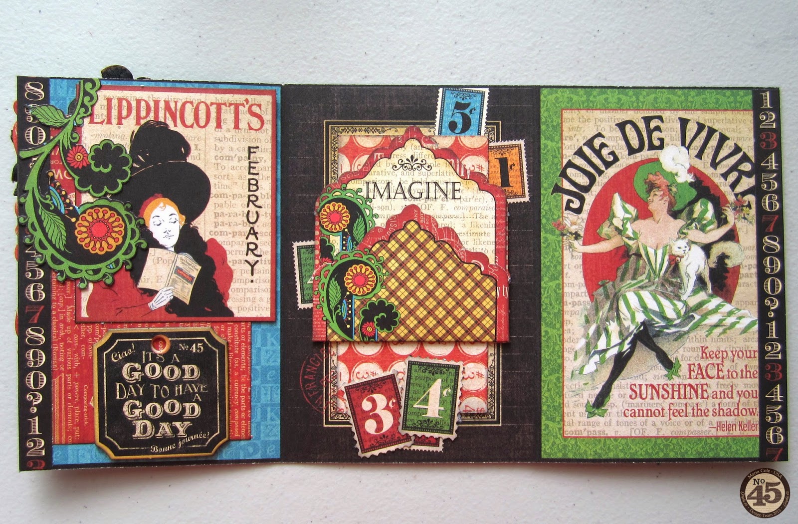 Paperiah: Graphic 45 Typography Card Tutorial