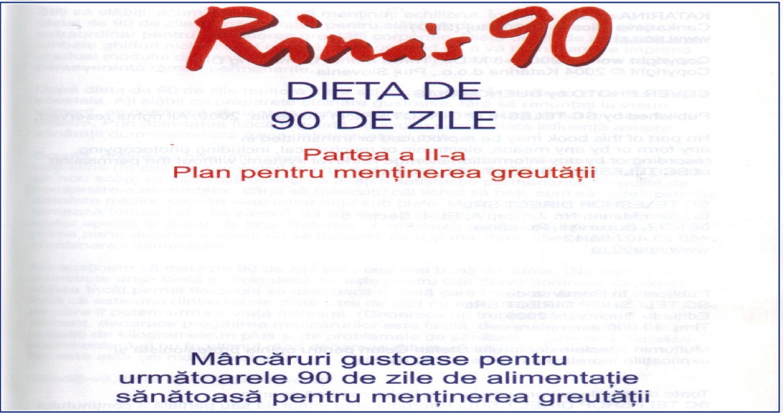 Descarca cartea Dieta Rina 90 de zile - a doua parte - Mentinerea ...