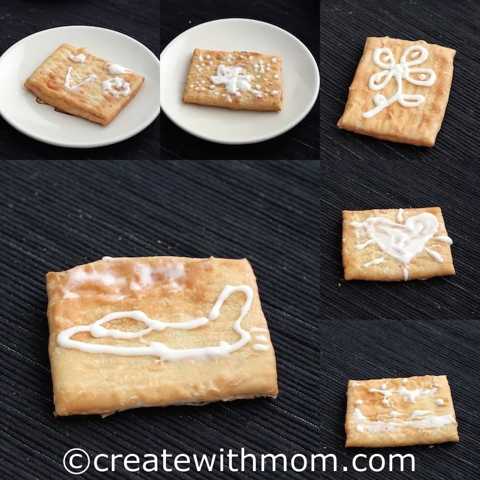 Create With Mom: Decorating Our Toaster Strudels for the Strudelgram ...