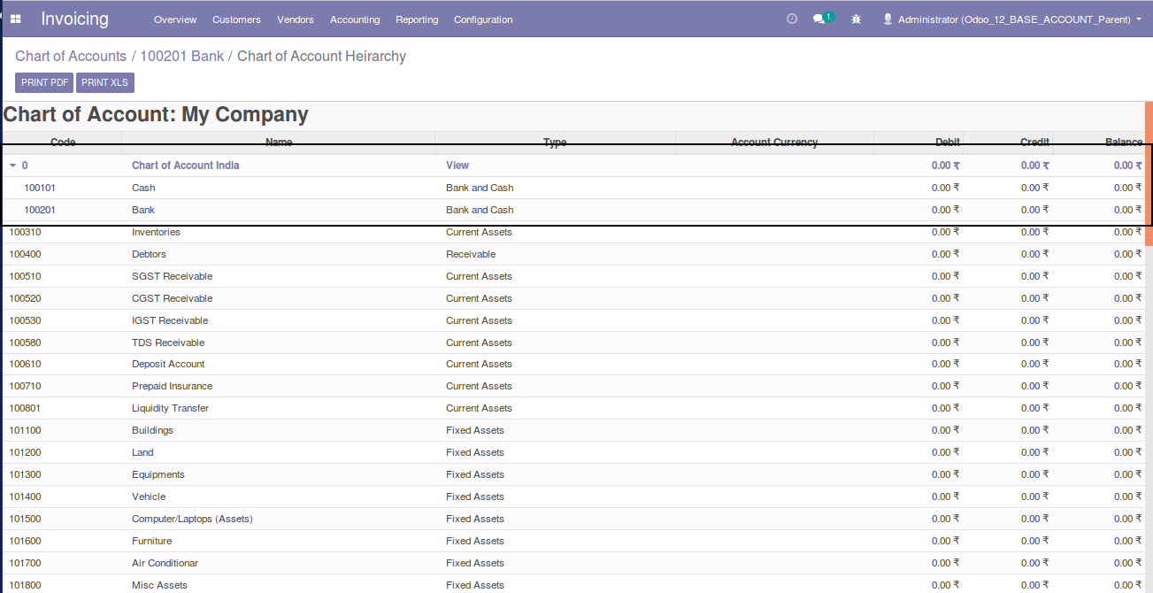 Account Parent Module For Odoo v10, v11 and v12 - steigendit