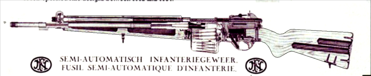 FN 49 INFANTRY RIFLE BLUEPRINTS
