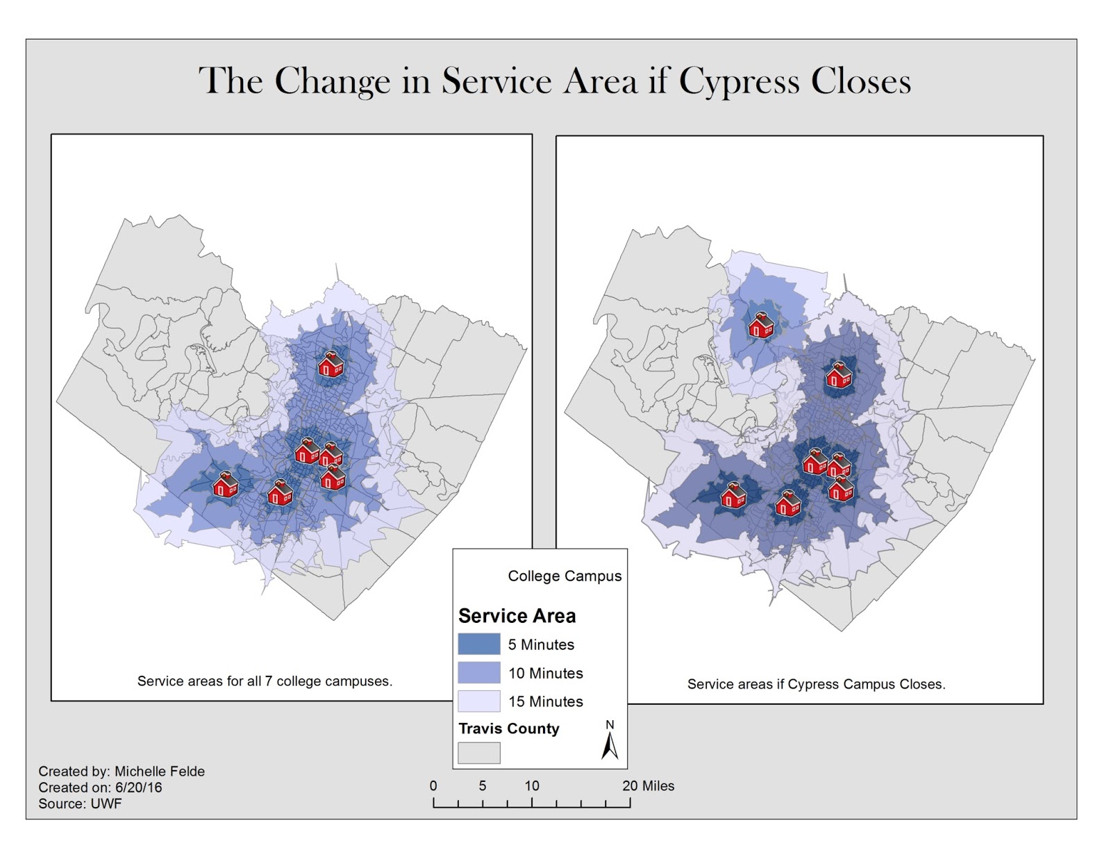 Michelle Felde's GIS Collection: 2016