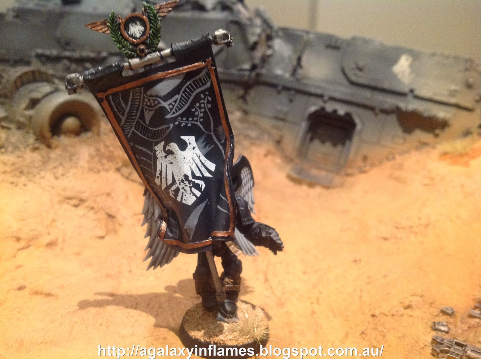 A Galaxy In Flames: Raven Guard Legion Command Squad