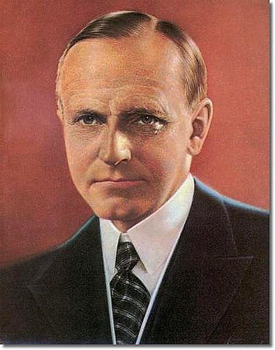 Art Now and Then: Calvin Coolidge Portraits