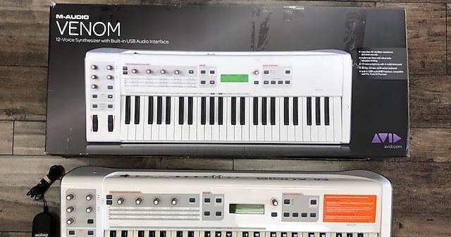 MATRIXSYNTH: M-Audio Venom Synthesizer