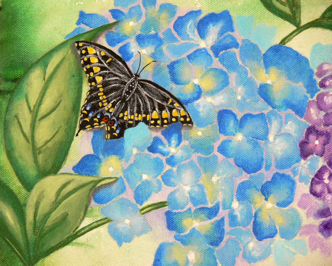 Artful Creations: Painting A Butterfly Garden