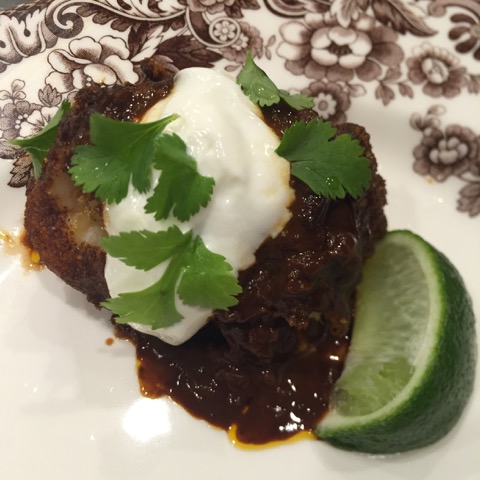 37 Cooks: Cheeriole’ Mole’ Stuffed Shrimp