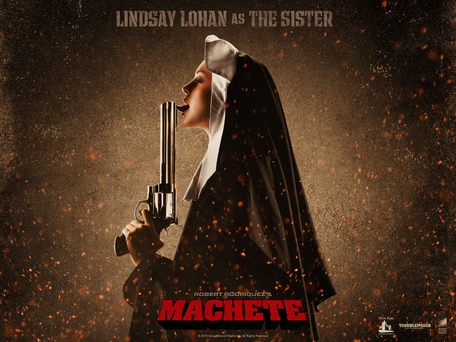 Machete (film 2011) con Danny Trejo, Jessica Alba, Robert De Niro ...