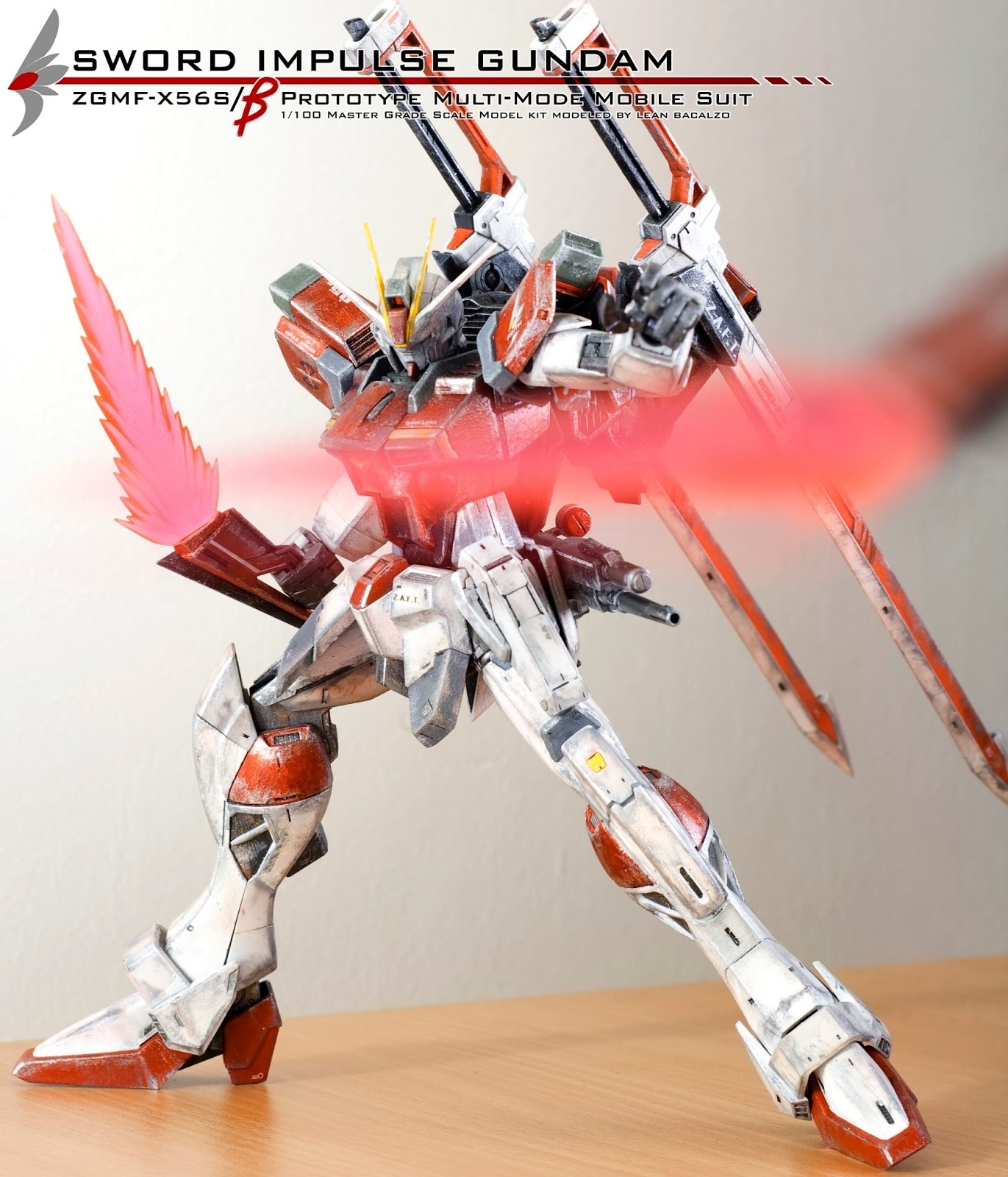 Painted Build: MG 1/100 Sword Impulse Gundam