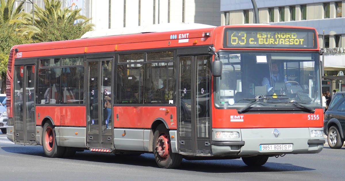 Autobuses por Valencia: Vuelven a funcionar las líneas universitarias ...